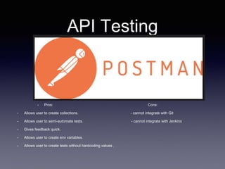 Test automation proposal | PPTX