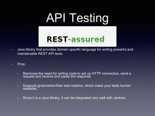 Test automation proposal | PPTX