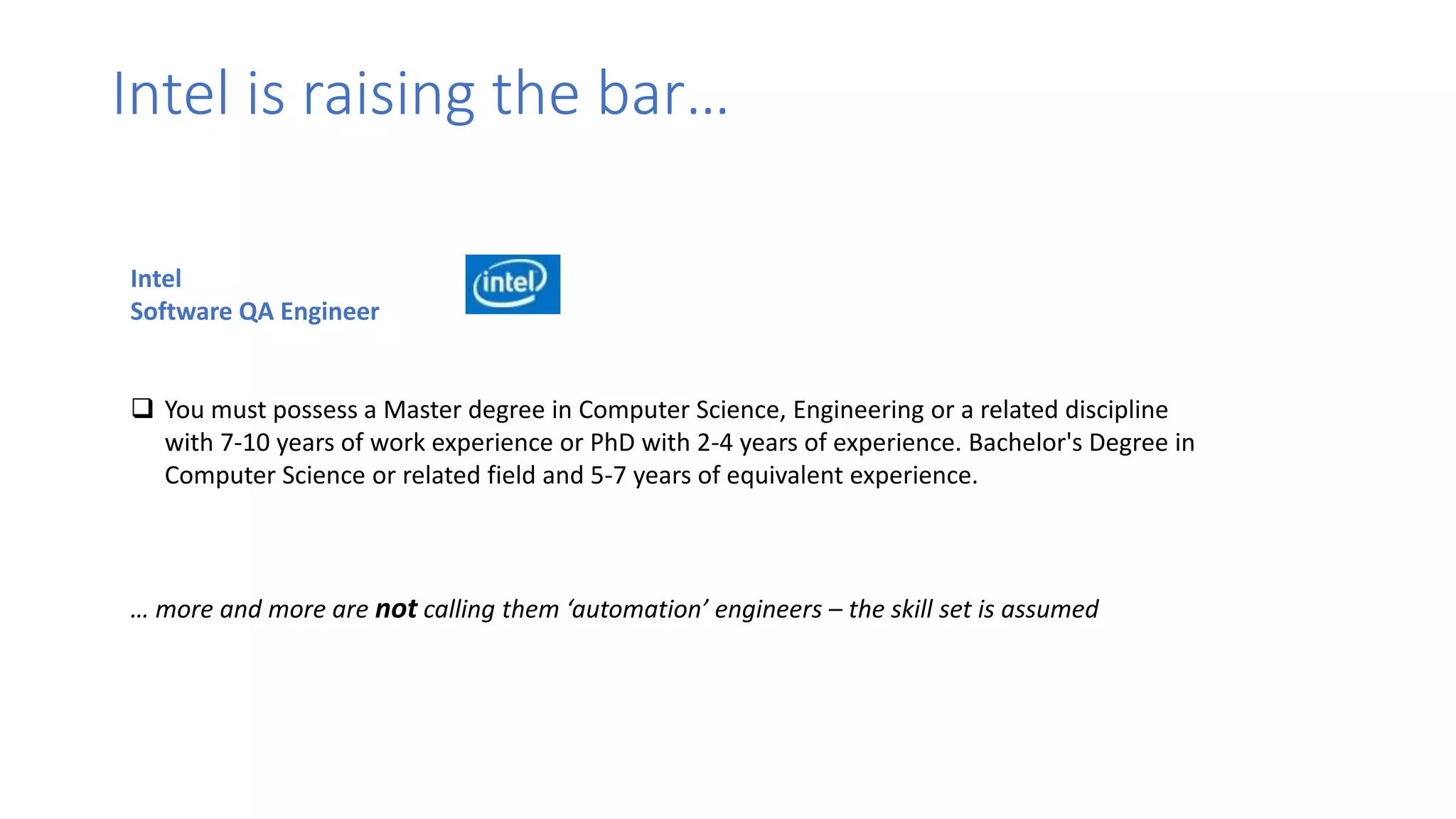 How to Add Test Automation to your Quality Assurance Toolbelt | PPTX