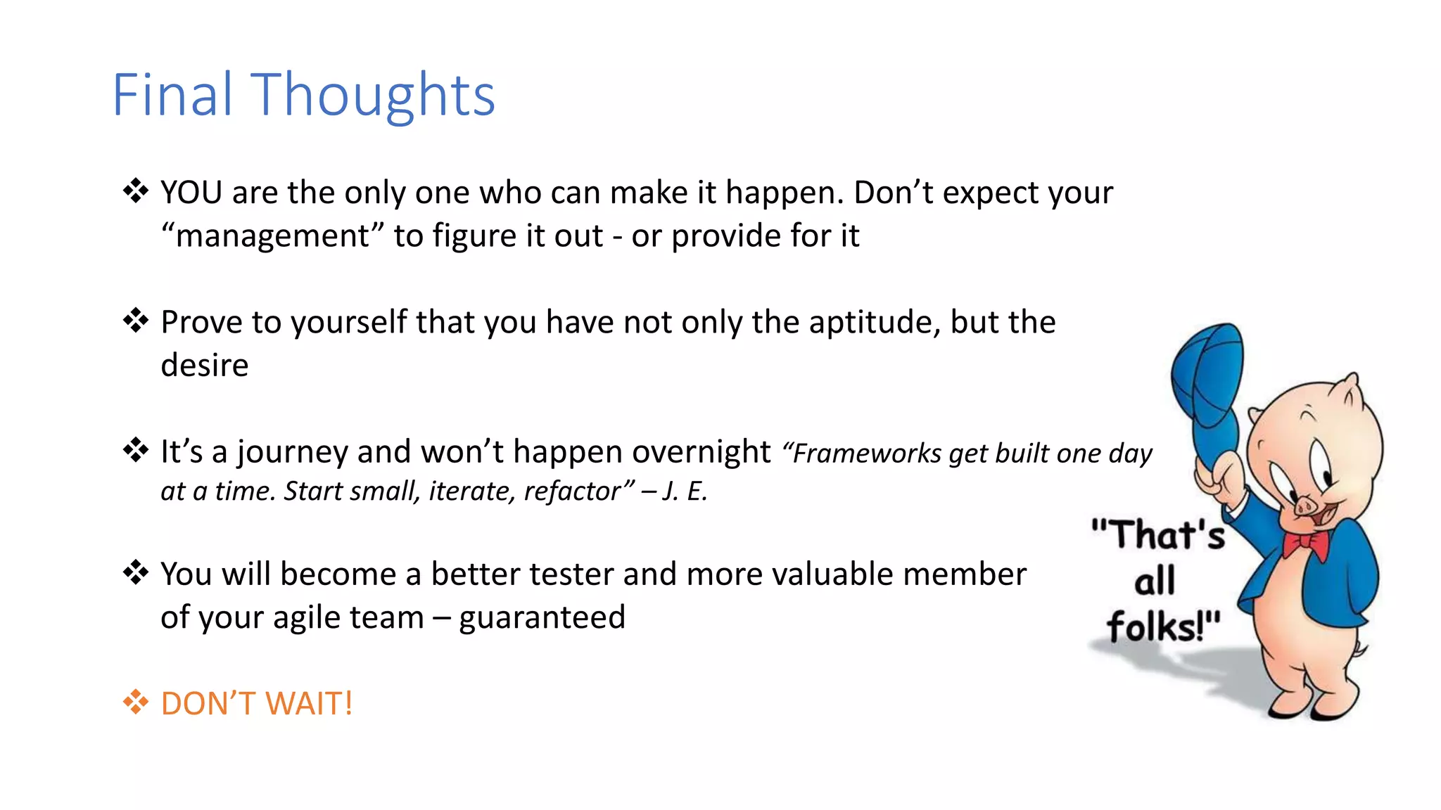 How to Add Test Automation to your Quality Assurance Toolbelt | PPTX