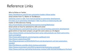 How to Add Test Automation to your Quality Assurance Toolbelt | PPTX