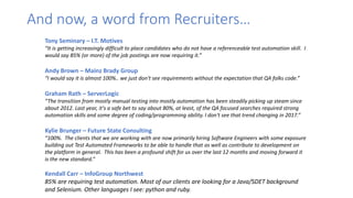 How to Add Test Automation to your Quality Assurance Toolbelt | PPTX
