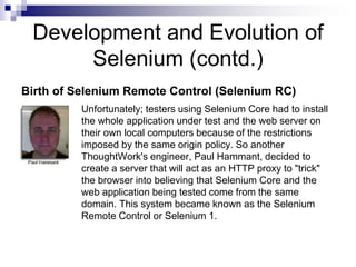 Test Automation Using Selenium | PPTX