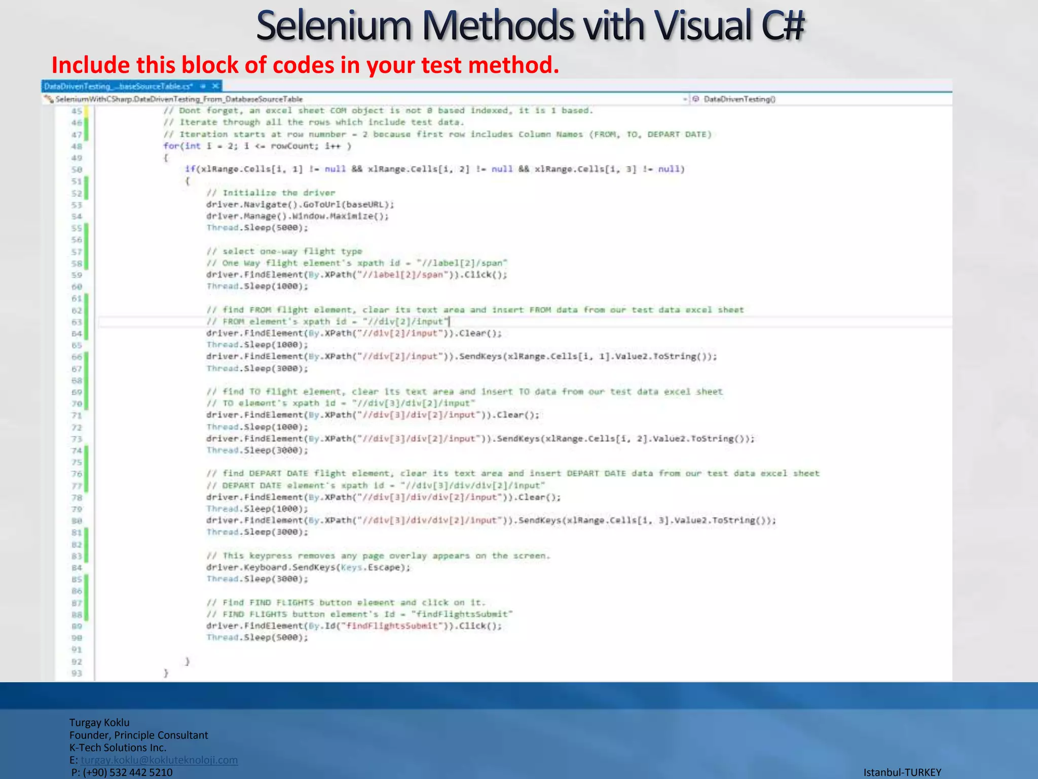 Selenium Test Automation Series Data Driven Testing From Excel Sheet 3813