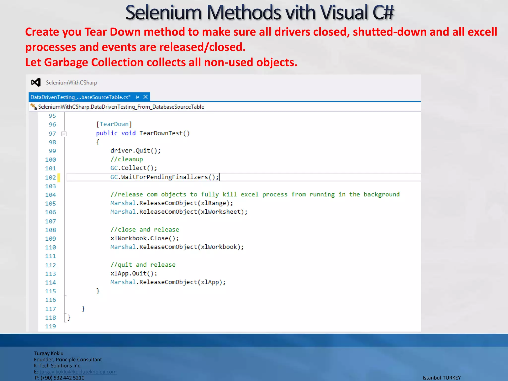 Selenium Test Automation Series Data Driven Testing From Excel Sheet