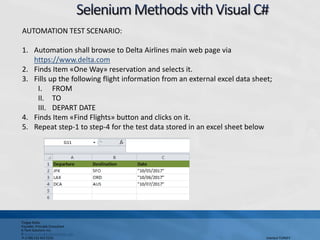 Selenium Test Automation series - Data Driven Testing-From Excel Sheet ...