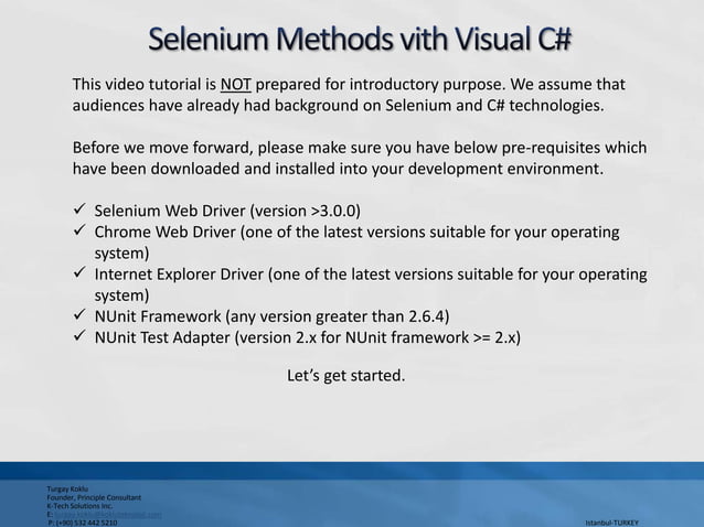 Selenium Test Automation series - Data Driven Testing-From Excel Sheet ...