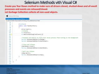 Selenium Test Automation series - Data Driven Testing-From Excel Sheet ...