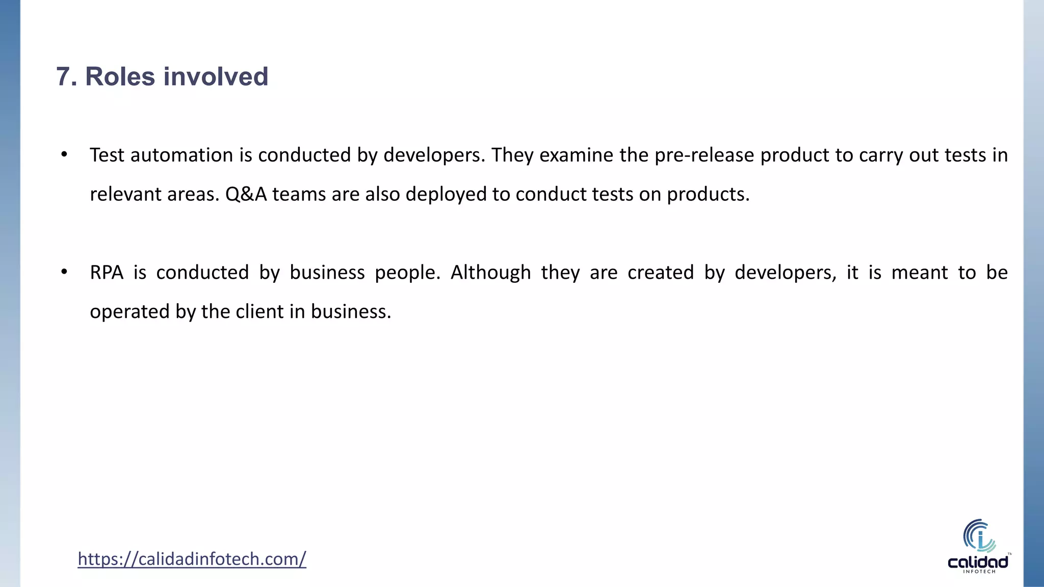 Test Automation Vs. RPA Top 7 Differences That Set Them Apart.pptx ...