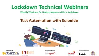 Test automation with selenide | PPT