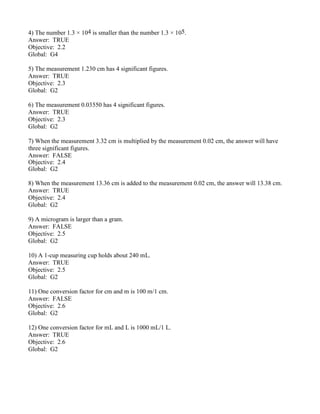 Test Bank for Basic Chemistry 4th Edition by Timberlake | PDF | Physics ...