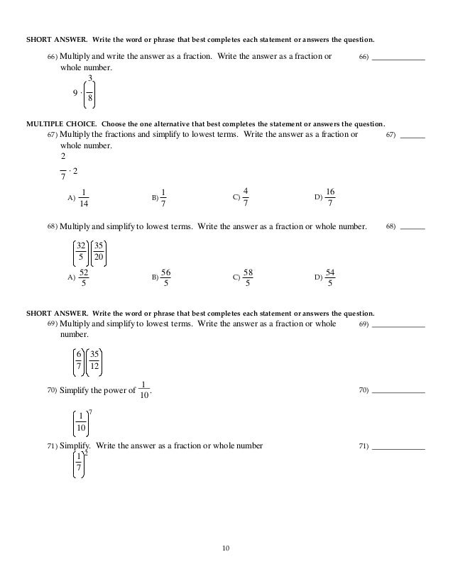 Test Bank for Basic College Mathematics 3rd Edition by Miller