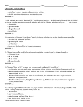 test bank Health Psychology, 6e Richard Straub test bank.pdf