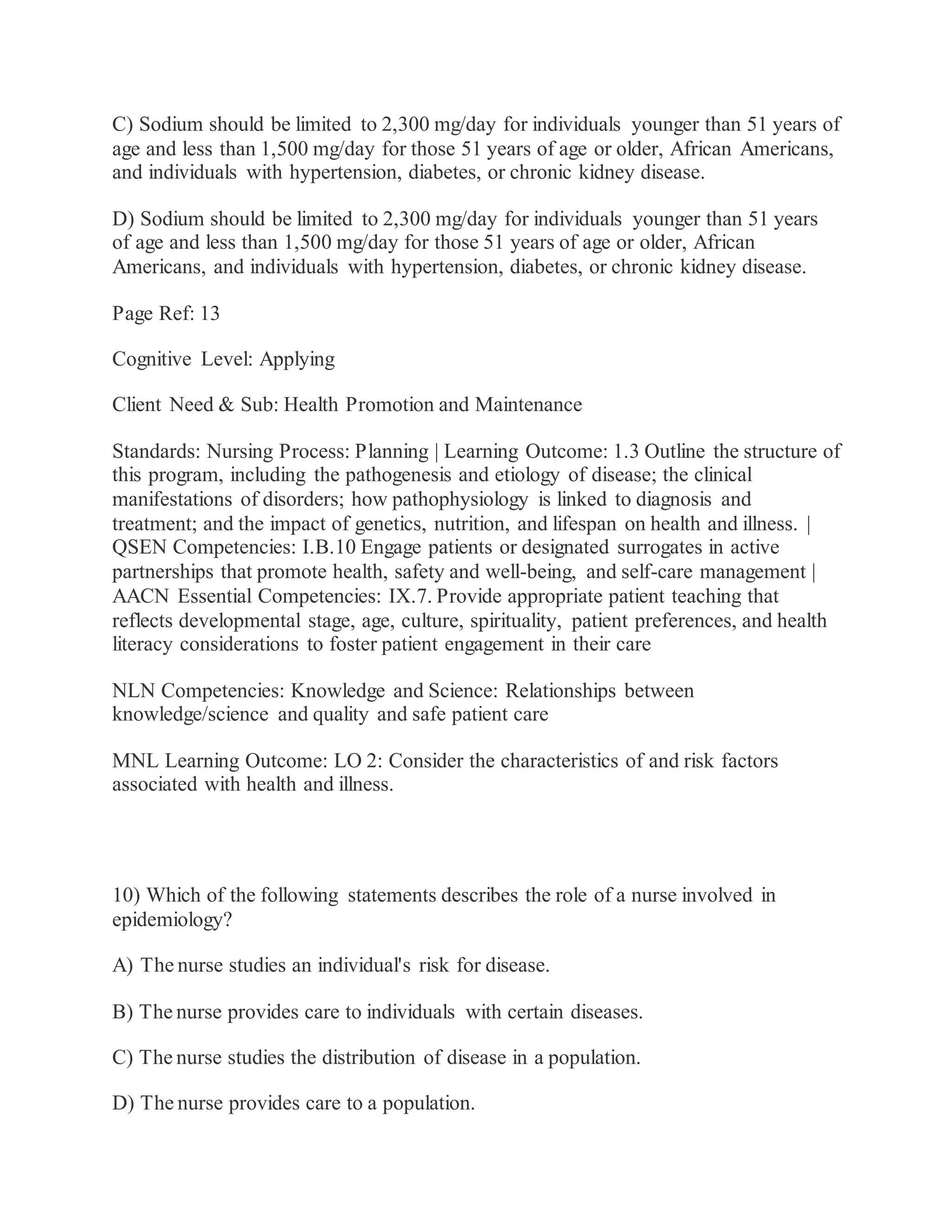 Test bank pathophysiology, concepts of human disease by matthew ...