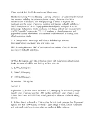 Test bank pathophysiology, concepts of human disease by matthew ...