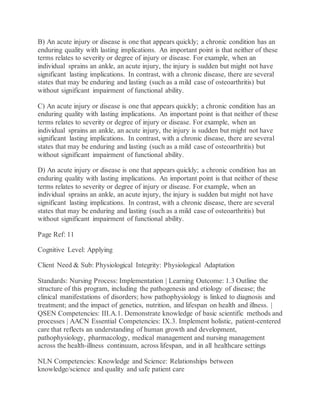 Test bank pathophysiology, concepts of human disease by matthew ...