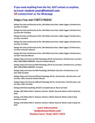 Test Banks and Solutions manual 2023-2024 Part2.ppt