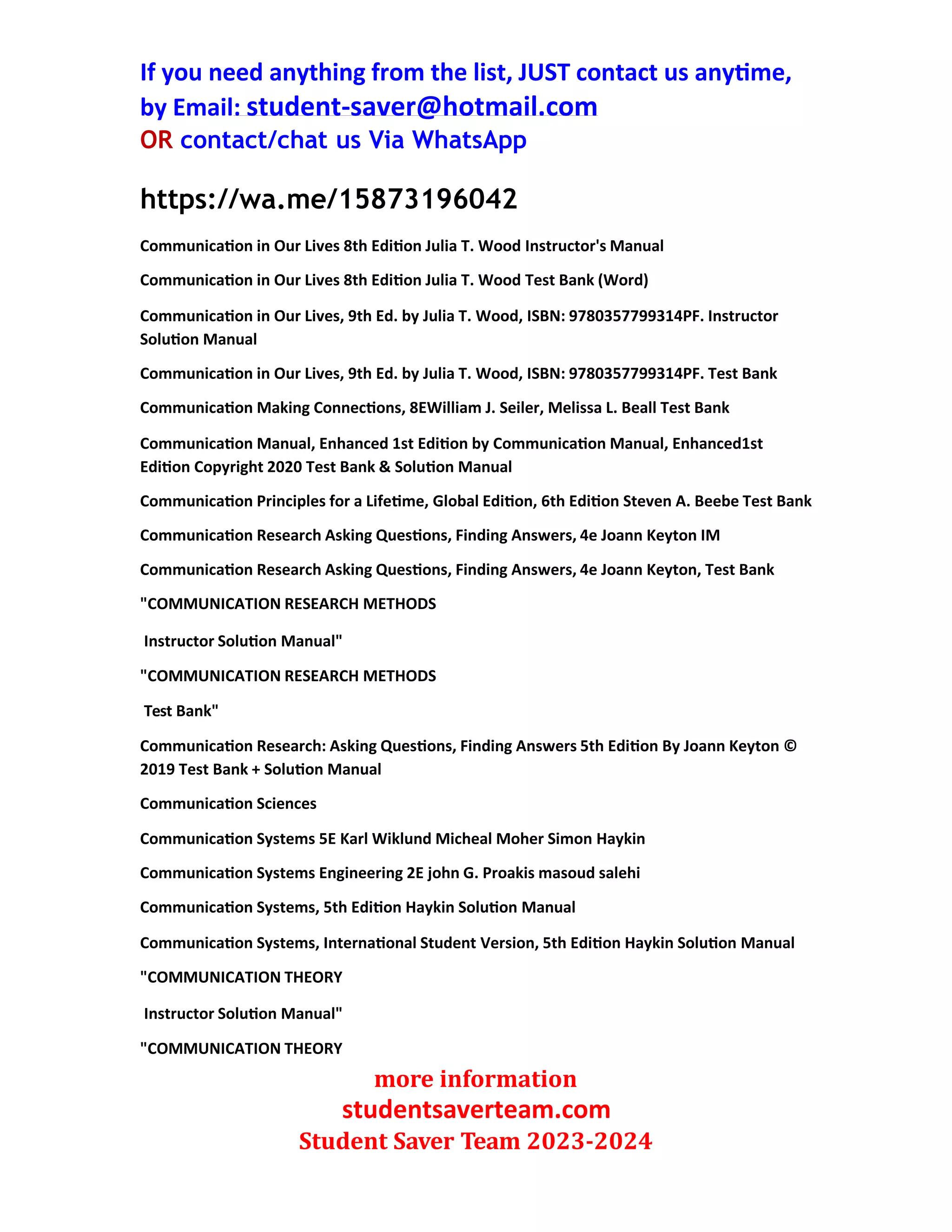 Test Banks and Solutions manual 2023-2024 Part3.ppt