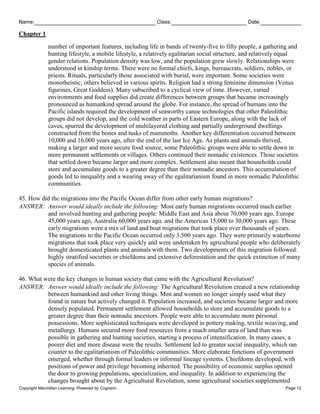 test bank Ways of the World A Brief Global History with Sources ...