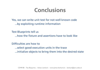 Test Blueprints | PDF