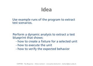 Test Blueprints | PDF