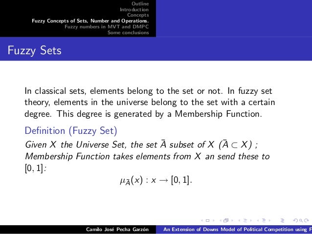 An Extension of Downs Model of Political Competition using Fuzzy Log…