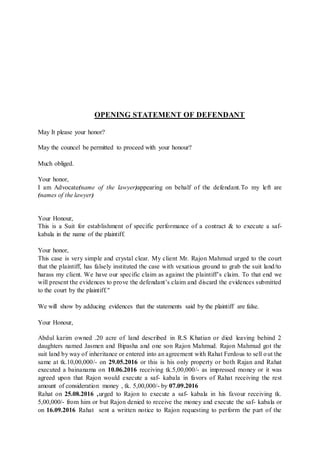 Trial part of a civil case | PDF