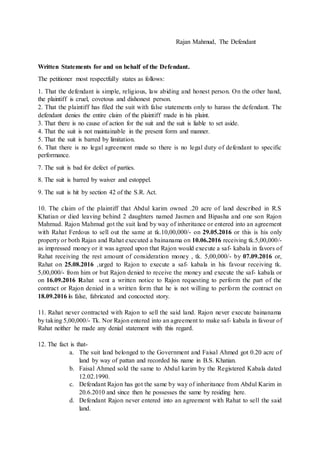 Trial part of a civil case | DOCX