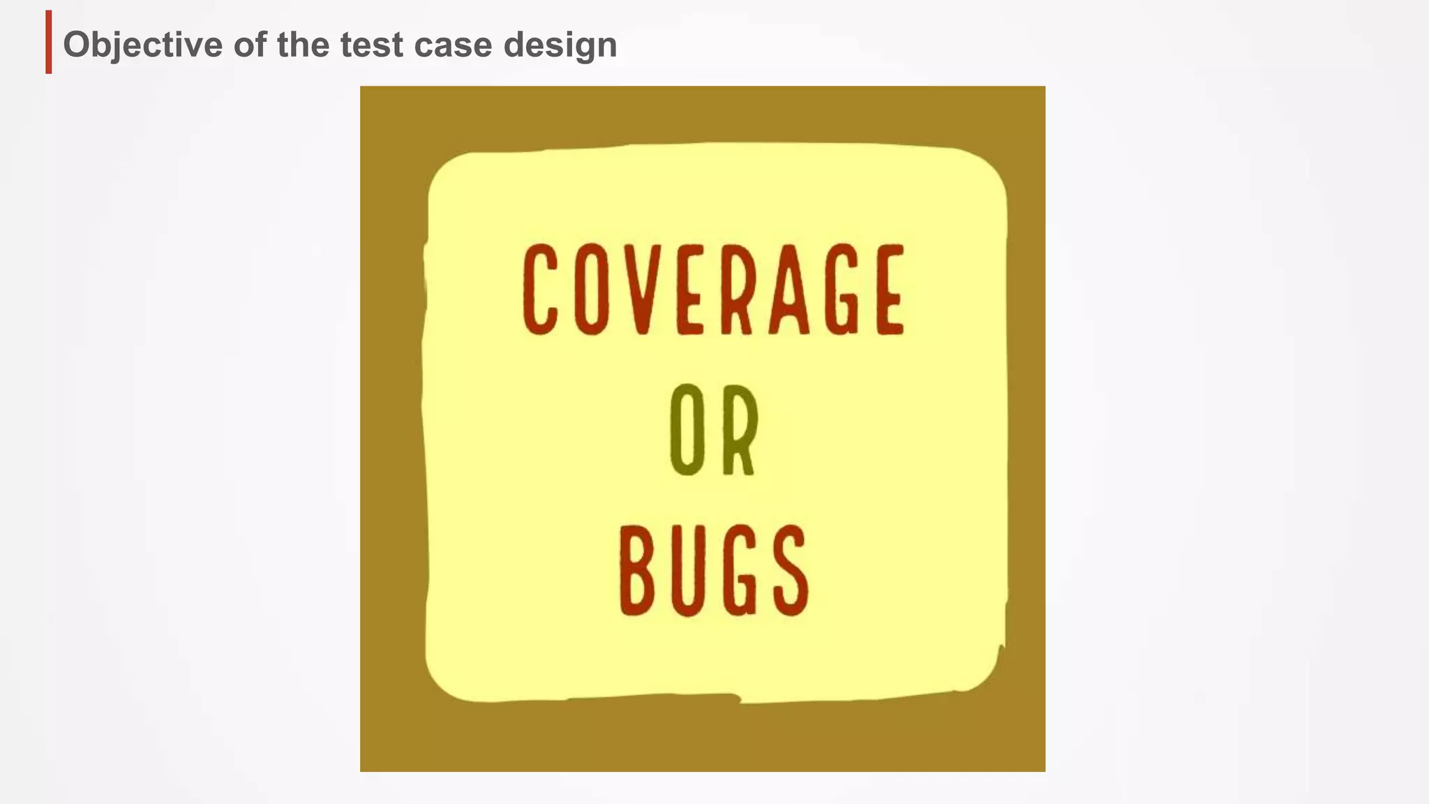 Test case design techniques | PPTX