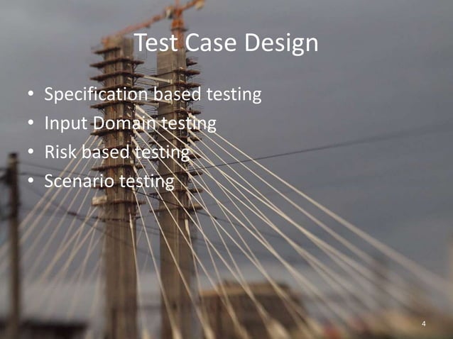 Test Case Design | PPTX | Technology & Computing