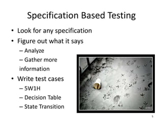 Test Case Design | PPTX