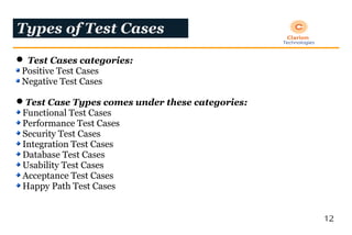 Test case development | PPT | Computing | Technology & Computing