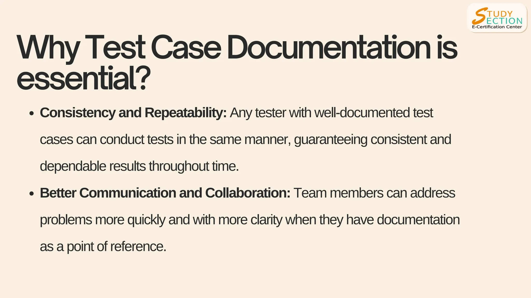The Importance of Test Case Documentation in Software Testing | PDF