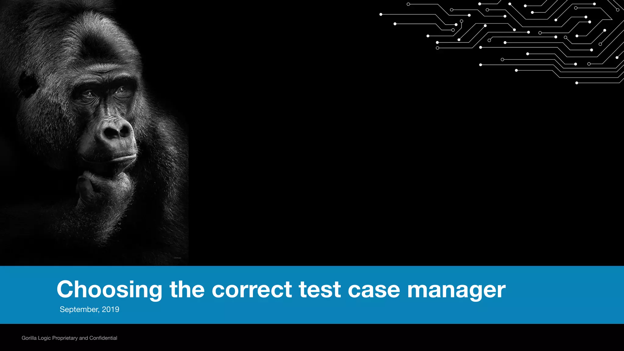 Choosing the correct test case manager | PPT