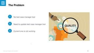 Choosing the correct test case manager | PPT