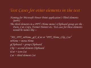 Test Case Naming 02 | PPT