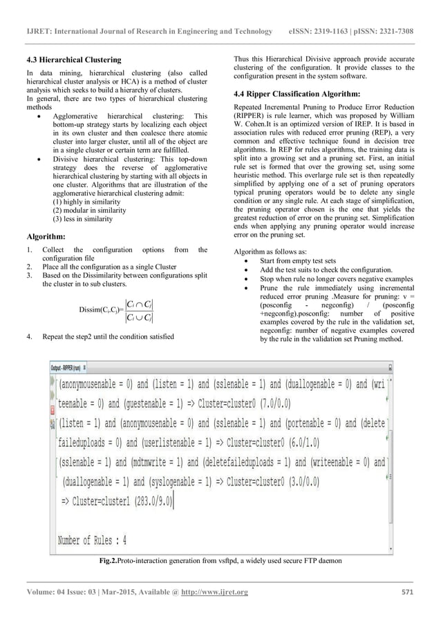 Test case optimization in configuration testing using ripper algorithm ...