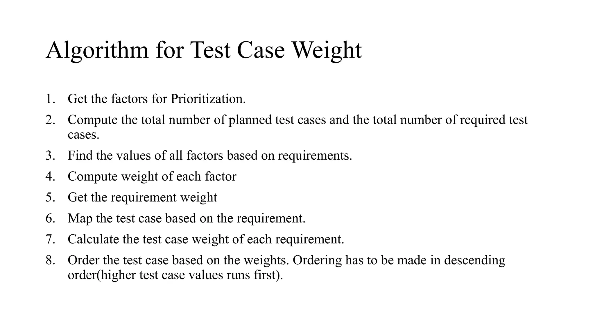 Test Case Prioritization Usinf Regression Testingpptx 4382