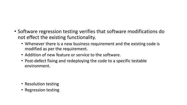 Test Case Prioritization Usinf Regression Testing Pptx