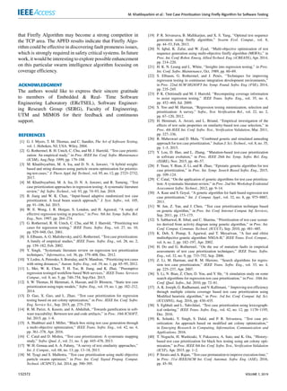 Test case prioritization using firefly algorithm for software testing | PDF