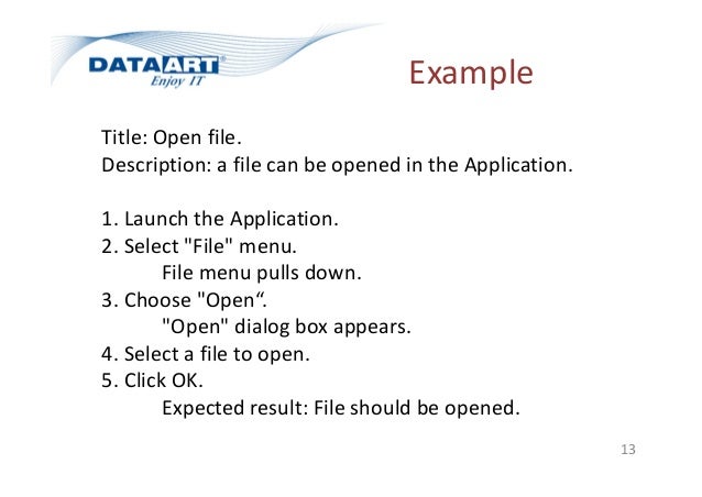 Test cases and bug report v3.2
