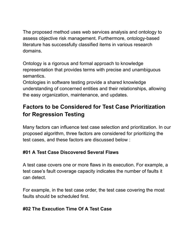 Test Cases Prioritization For Regression Testing [methods And Best Practices] Pdf