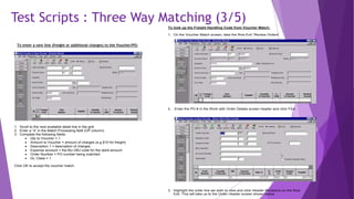 Test case, test sets and test scripts | PPTX