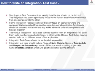 Testcase training | PPT | Free Download