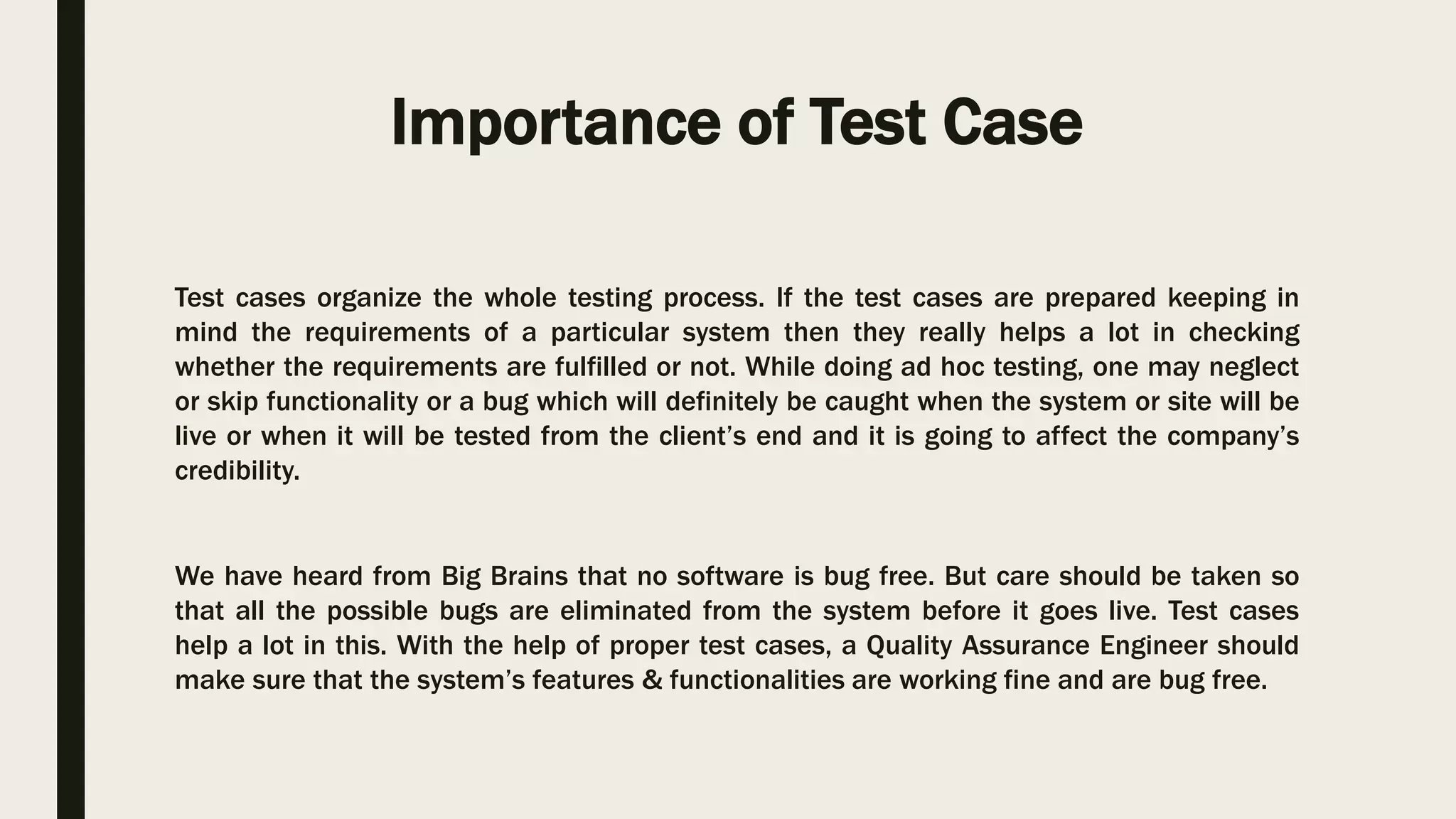Test case writing | PPT