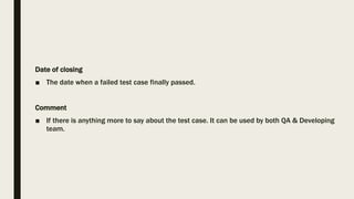 Test case writing | PPT