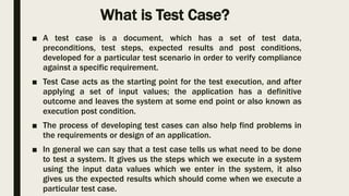 Test case writing | PPT