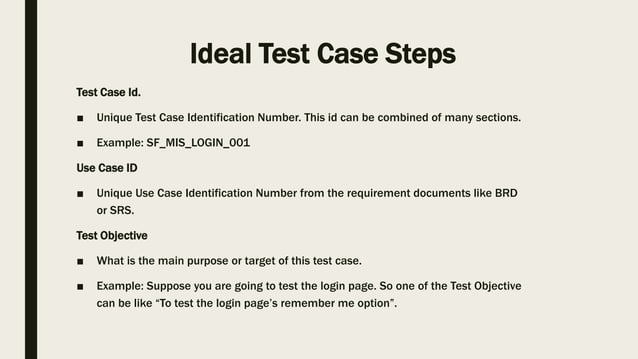 Test case writing | PPT