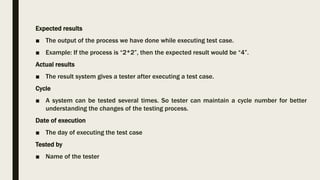 Test case writing | PPT