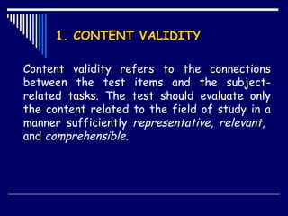 Test Characteristics | PPT